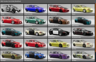 AWD Honda Civic EG6 by OrlandoEdits 2 - BeamNG.drive