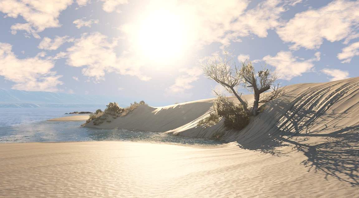 Pure Sands map 1.1 - BeamNG.drive