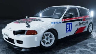 AWD Honda Civic EG6 by OrlandoEdits 2 - BeamNG.drive