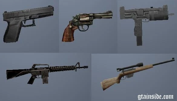 Manhunt Weapons - GTA: SA