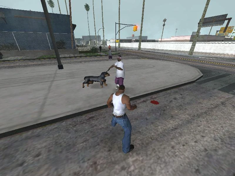 CJ's Pet Dog Bodyguard Mod v 7 - GTA: SA