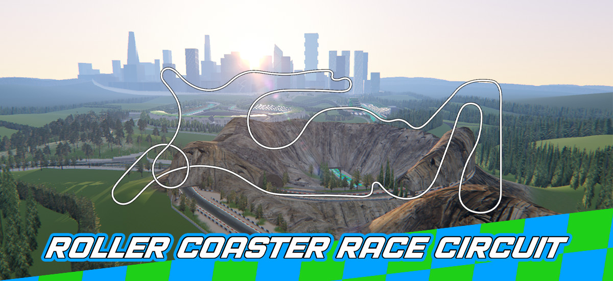 Roller Coaster Race Circuit | Test Release 0.8.1 - Assetto Corsa