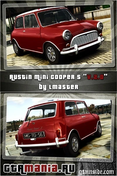 Austin Mini Cooper S v 2.0 - GTA 4
