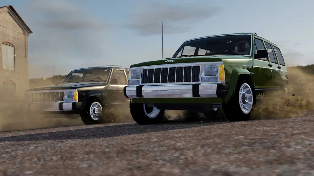 Jeep Cherokee XJ 1984 v0.9.1 - Assetto Corsa