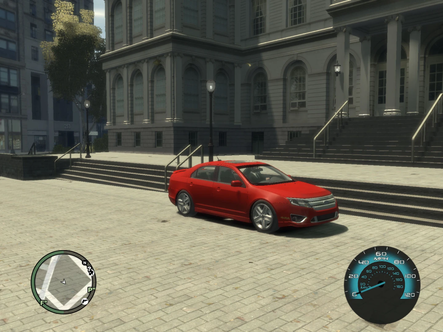 Modern Ford Speedo Skin - GTA 4