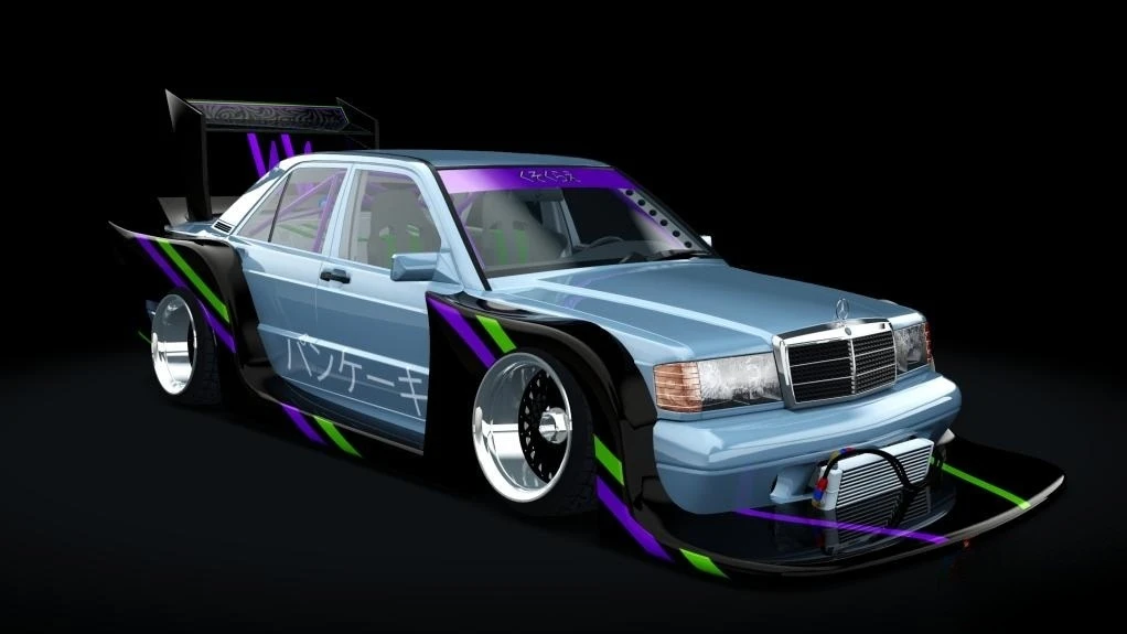 Mercedes-Benz 190E EVO II M9 v1 - Assetto Corsa