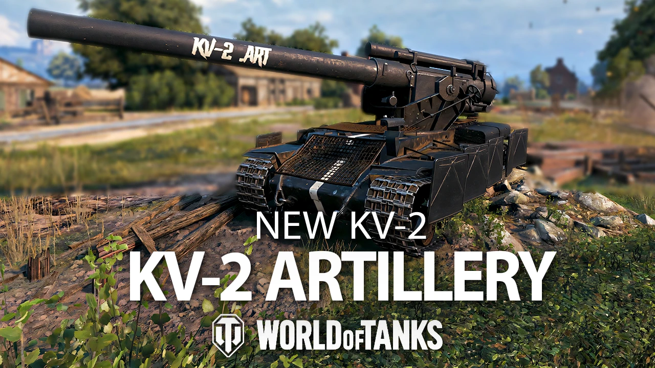 DARK // KV-2 Artillery - KV-2 VERSION 1 - 1.25+++ - WoT