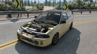 Mitsubishi Mirage (EVO) V2 by OrlandoEdits 2.0 - BeamNG.drive