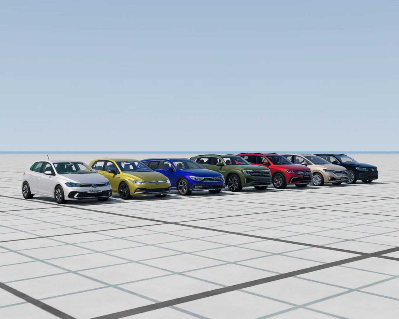 Modern Volkswagen PACK - BeamNG.drive