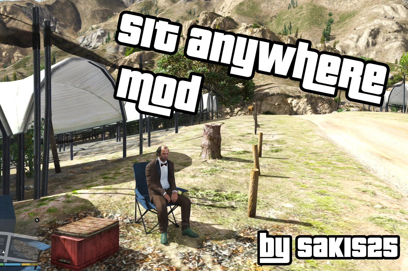 Sit Anywhere Mod 1.3 - GTA 5
