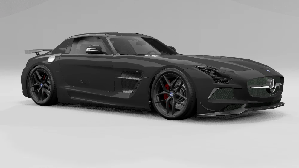 Mercedes SLS AMG v1.2.1 - BeamNG.drive