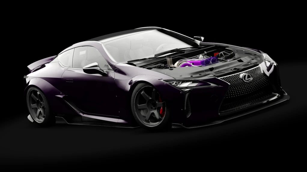 Lexus LC500 Liberty Walk | No Hesi Spec 1.0 - Assetto Corsa