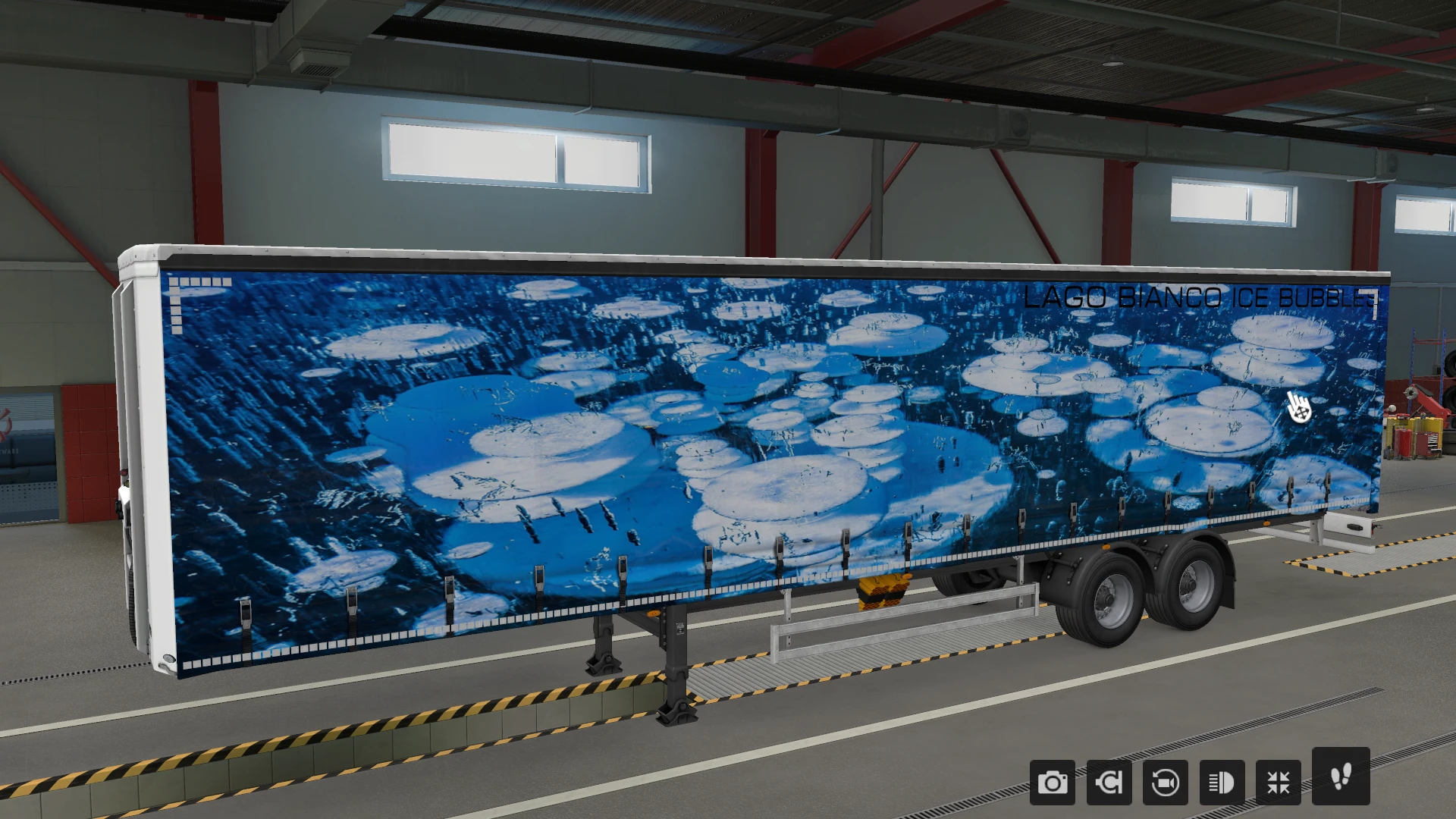 Lago Bianco Ice Bubbles Trailer Skin 1.0 - ETS 2