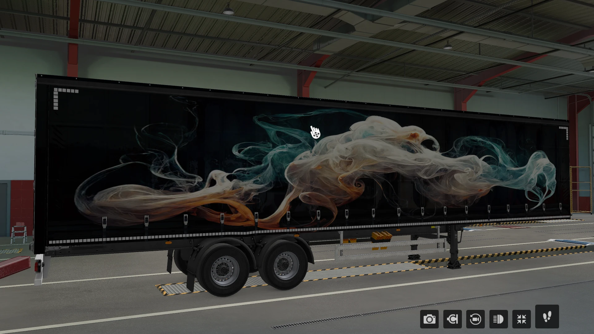 Abstract Smog Trailer Skin 1.0 - ETS 2