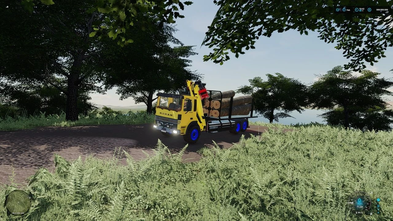 Roman forestry truck v 1.0 - FS 22