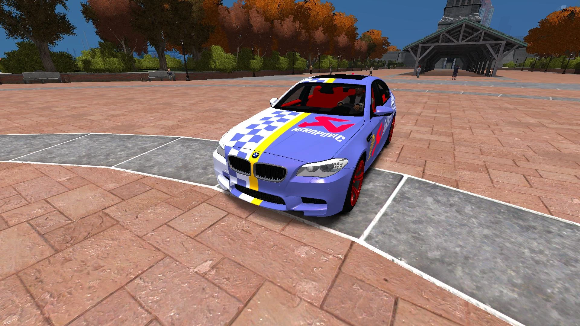2012 BMW M5 F10 "Akrapovic" Skin - GTA 4