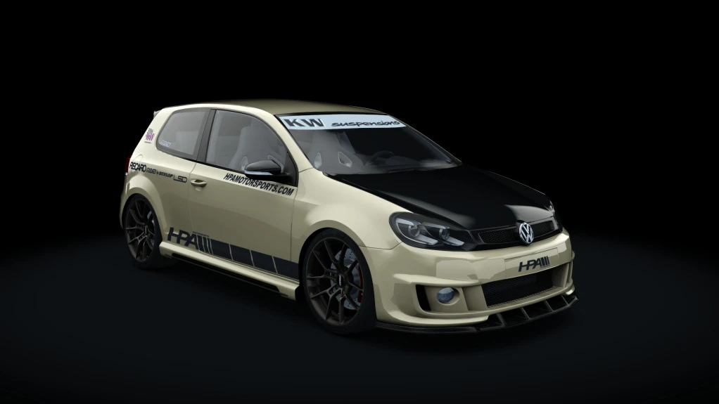 Volkswagen HPA FT742 Twin Turbo Golf R 1.1 - Assetto Corsa