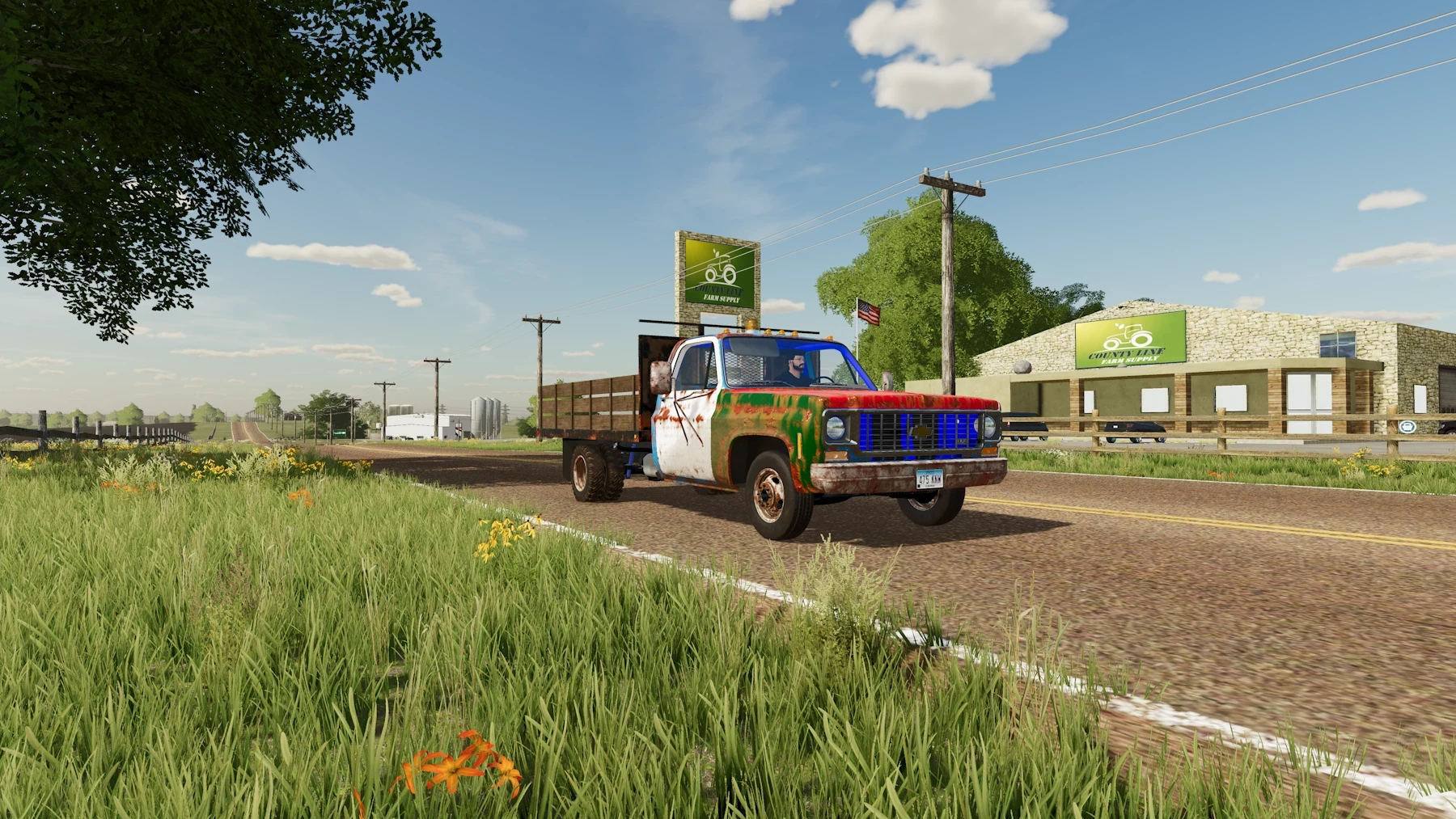 Chevy c30 farm truck v 1.0 - FS 22