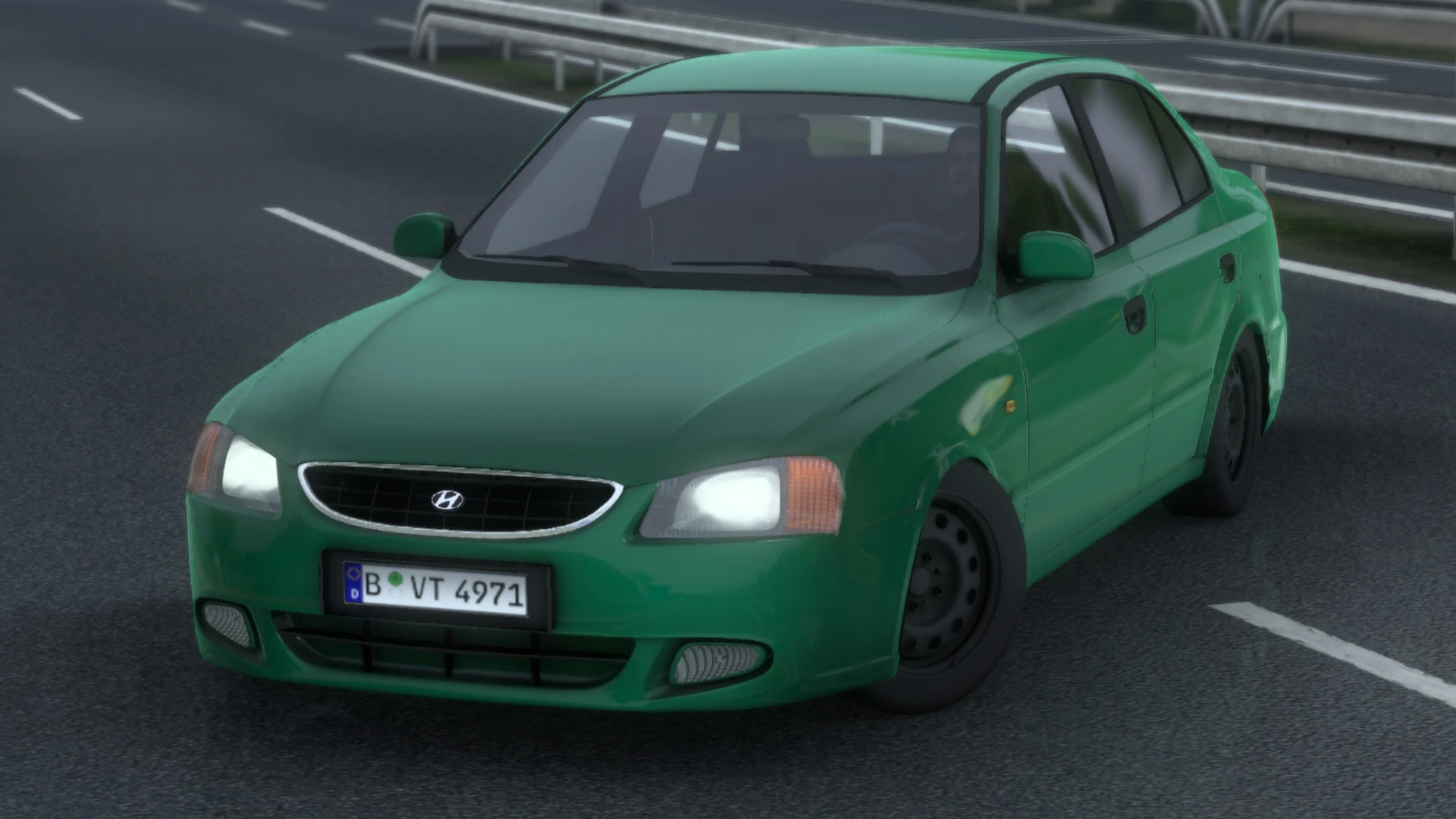 Hyundai Accent 2002 v1.0 - ETS 2