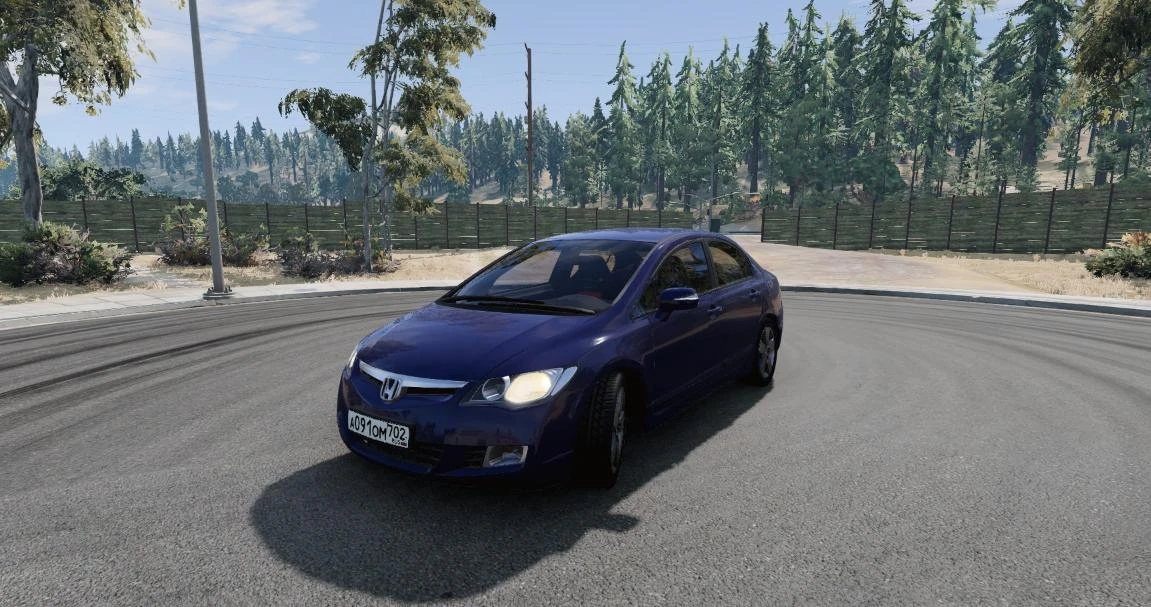 Honda Civic 8 v1.0 - BeamNG.drive