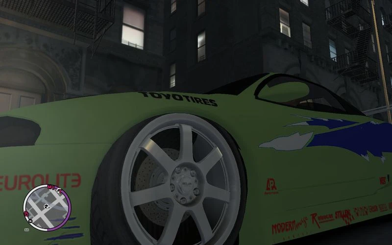 1996 Mitsubishi Eclipse "The Fast And The Furious" - GTA 4