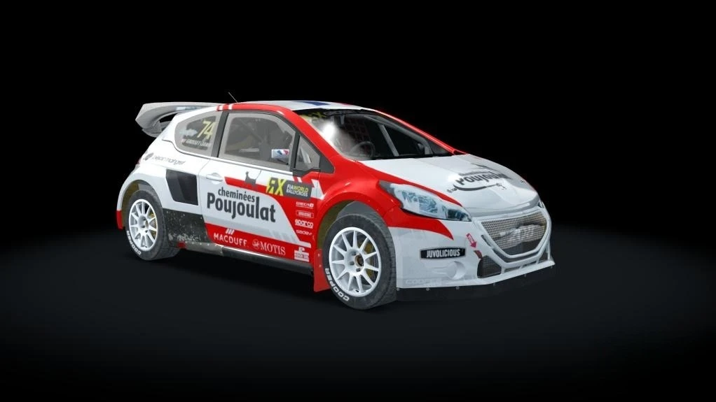 Peugeot 208 T16 Rallycross v1.0 - Assetto Corsa
