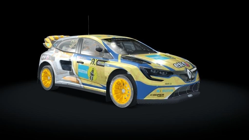 Renault Megane RS Rallycross v1.0 - Assetto Corsa