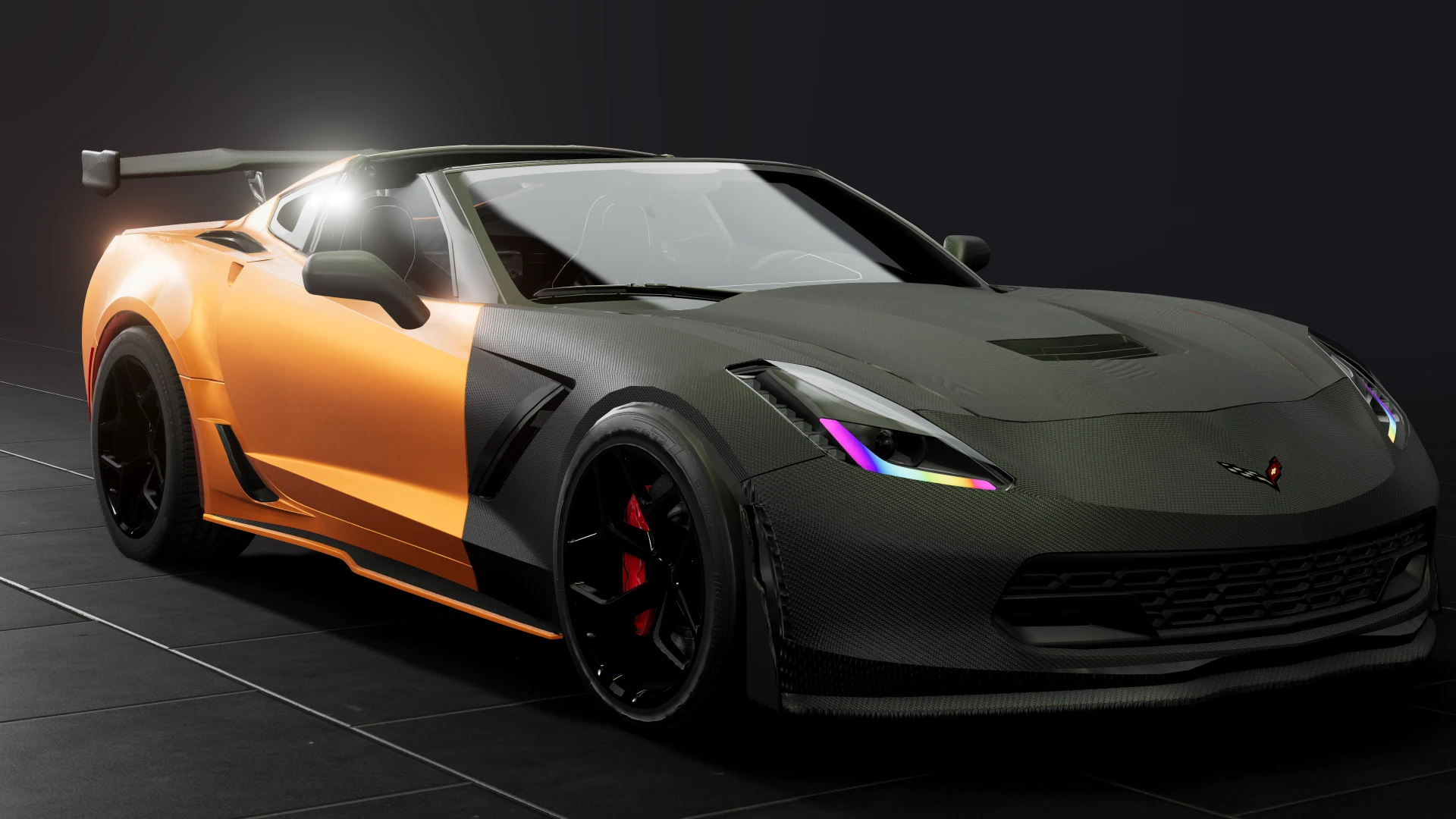Chevrolet Corvette C7 [Engine Swaps] 3.2 - BeamNG.drive