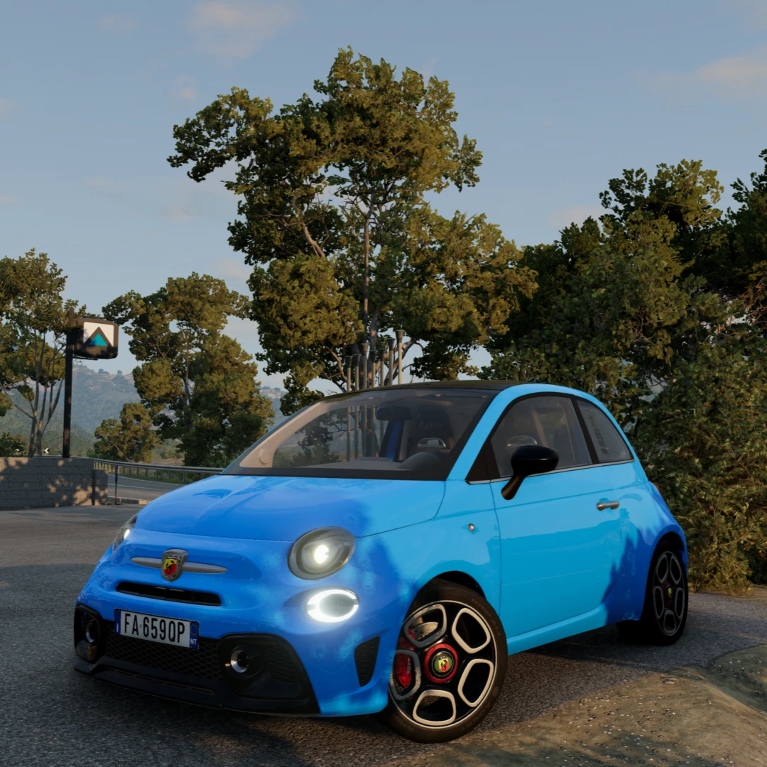 Fiat 500 2018 - BeamNG.drive