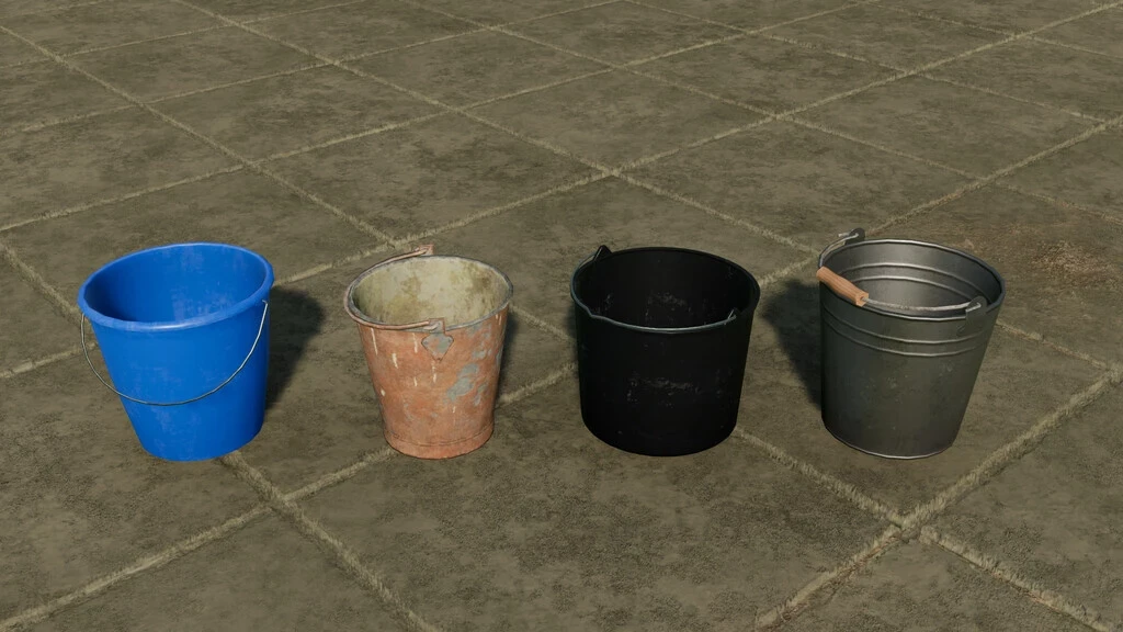 Buckets Pack v 1.3 - FS 22