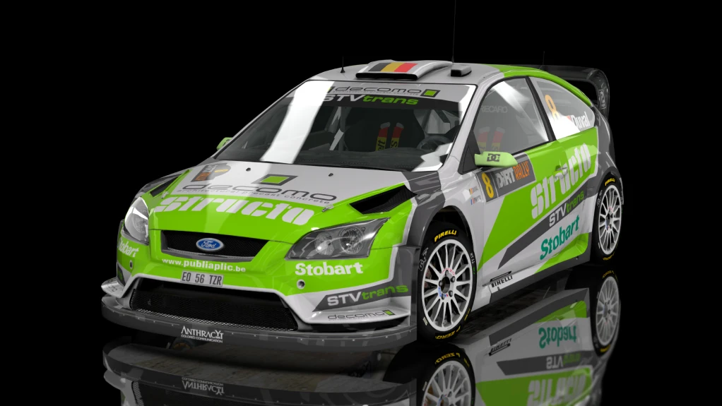 WRC Ford Focus RS 2010 Rally WRC by GR.TEAM 1.0 - Assetto Corsa