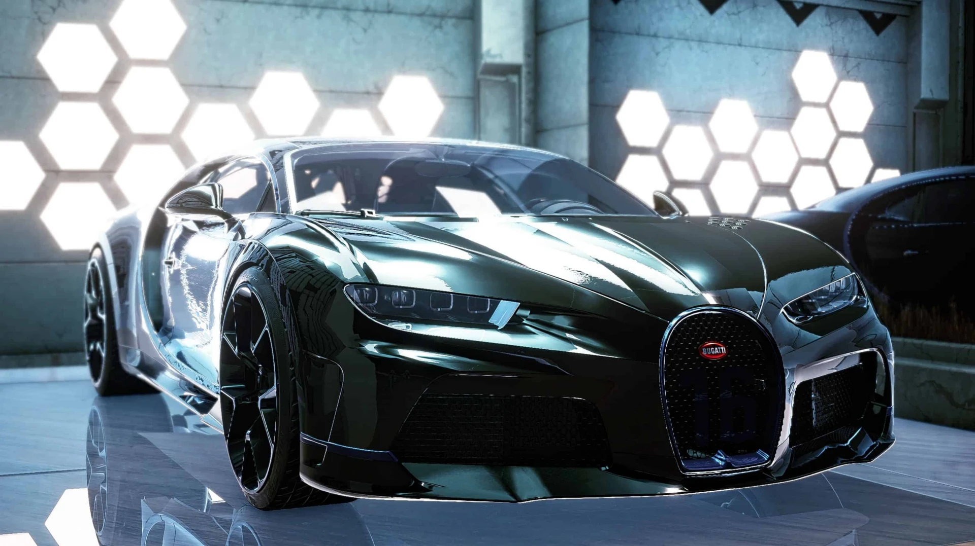 Bugatti Chiron SuperSport v1.0 - Cyberpunk 2077