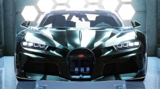 Bugatti Chiron SuperSport v1.0 - Cyberpunk 2077
