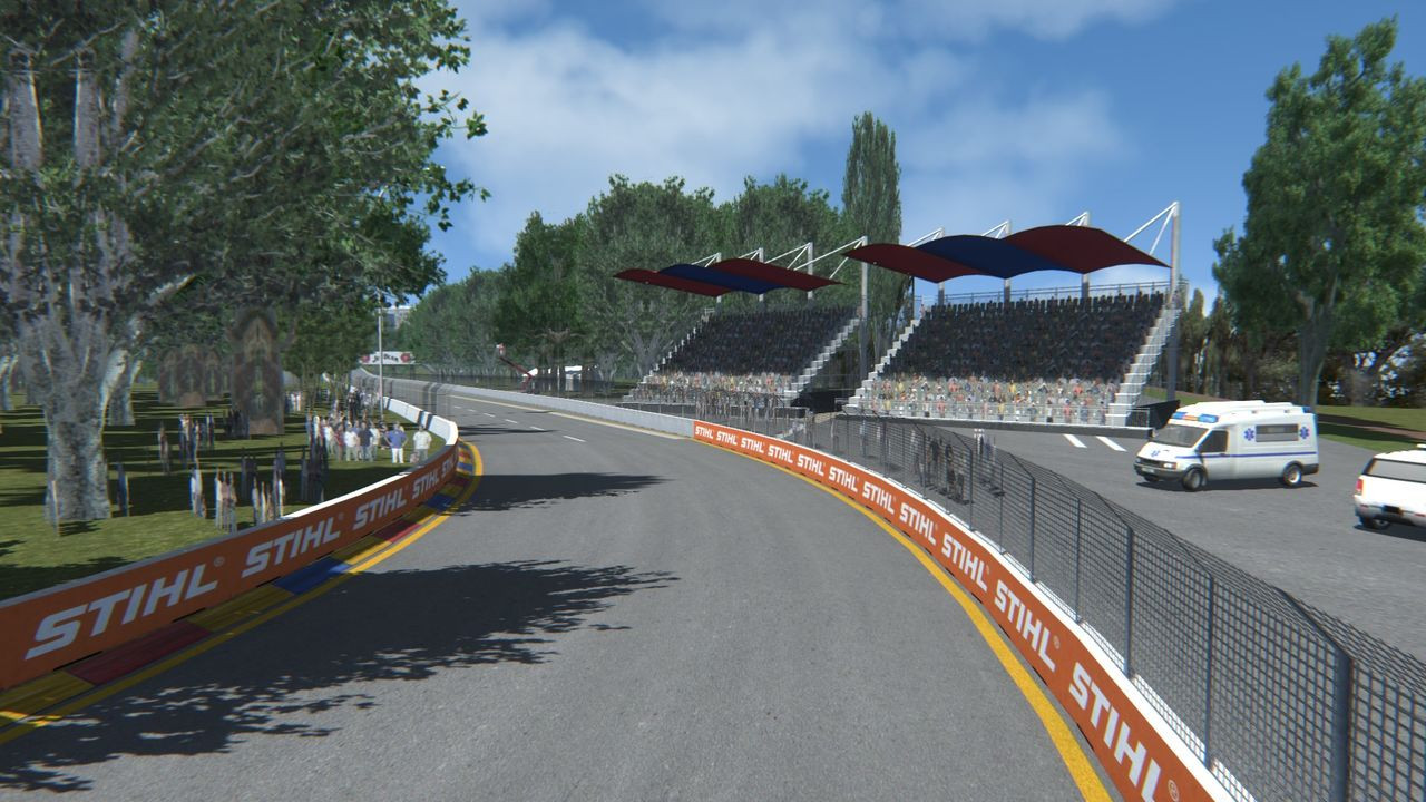 Adelaide Clipsal 500 2011 by Tewie and Rainmaker 1.0 - Assetto Corsa