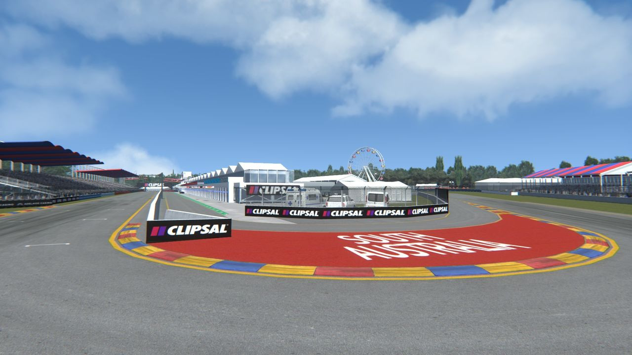 Adelaide Clipsal 500 2011 by Tewie and Rainmaker 1.0 - Assetto Corsa