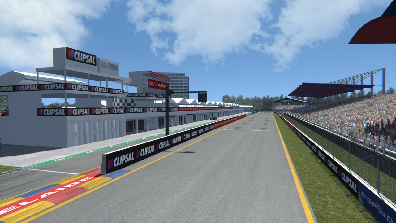 Adelaide Clipsal 500 2011 by Tewie and Rainmaker 1.0 - Assetto Corsa