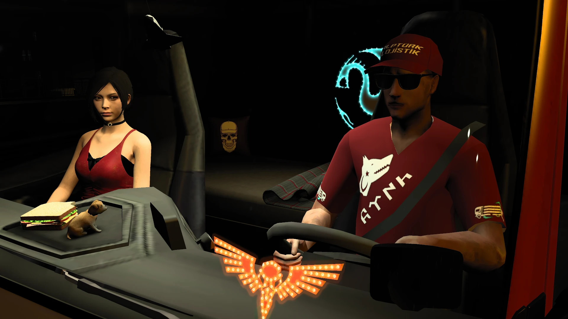 Alptürk Lojistik Gamyoncu Driver Skin 1 - ETS 2