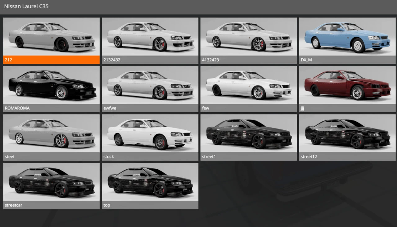 NISSAN LAUREL C35 1.1 - BeamNG.drive