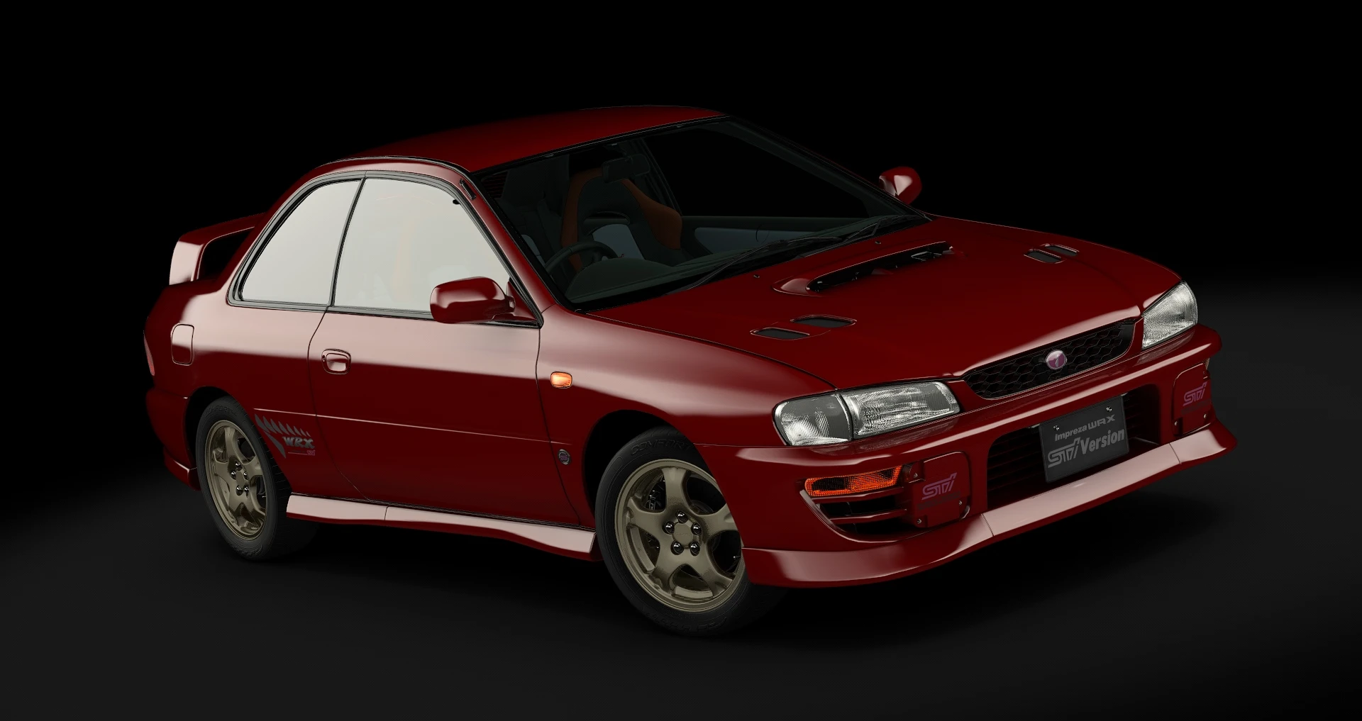 Subaru Impreza Coupe WRX Type R STi Version IV 1.0 - Assetto Corsa