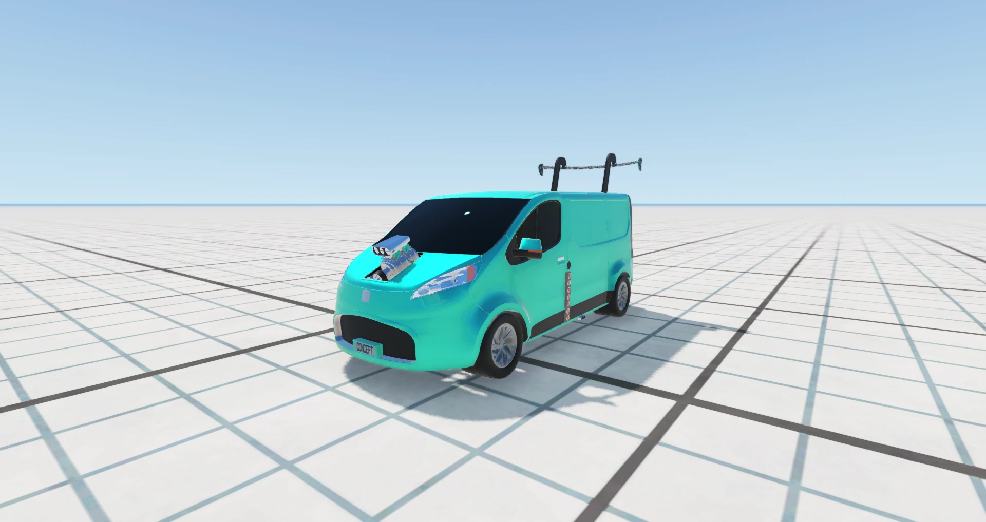 Škoda drag van concept (fiction mod)- beta version 1.0 - BeamNG.drive
