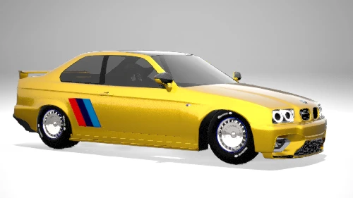 BMW M3 E36 - Drag - 7.0 V12 +3500HP 1.0 - BeamNG.drive