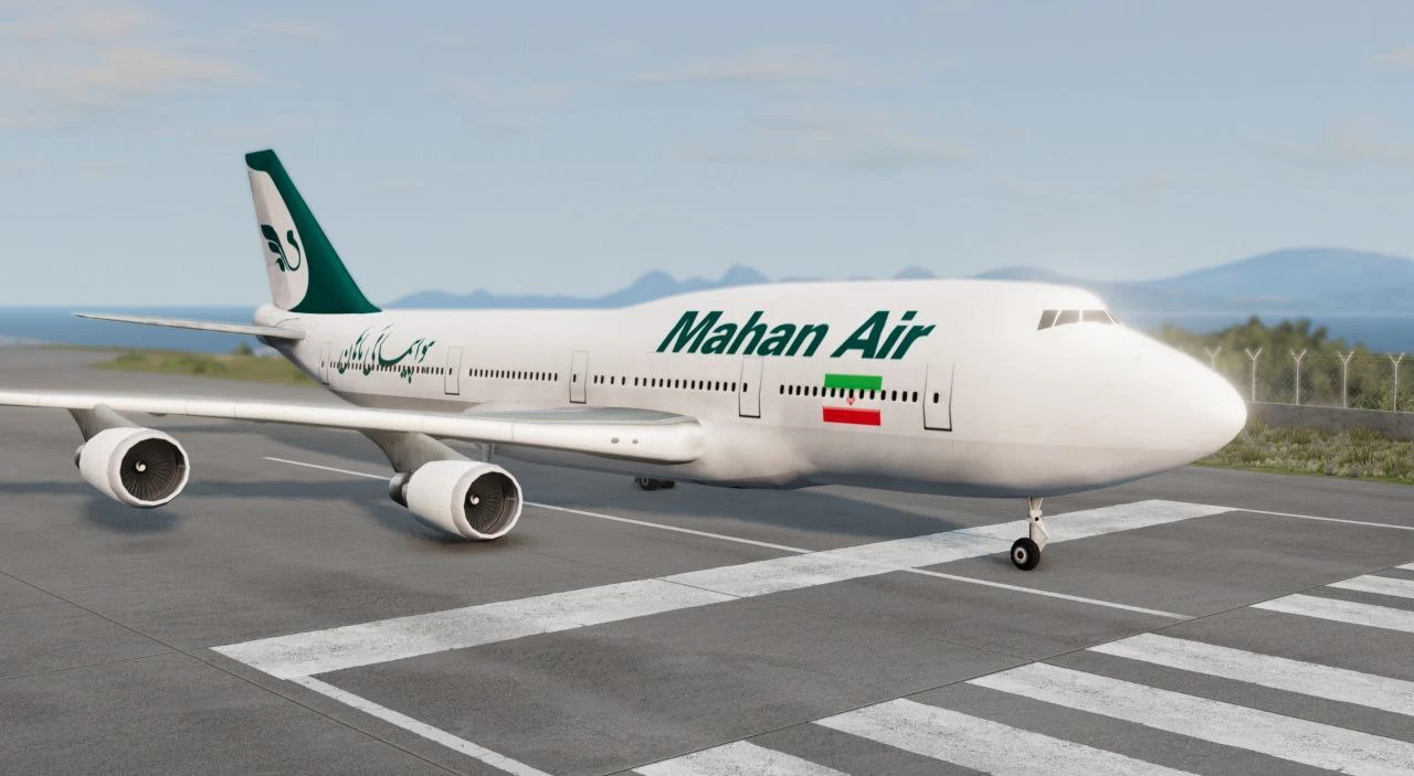 Boeing 747 MAHAN AIR 1.0 - BeamNG.drive