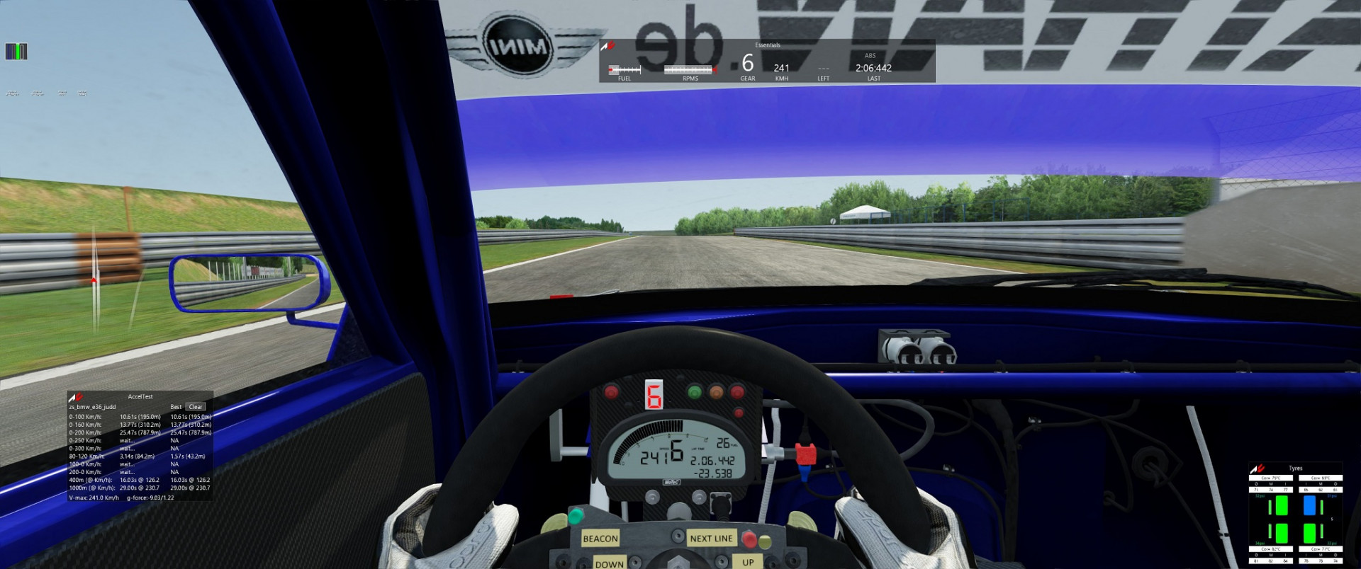 BMW E36 320 JUDD V 8 Georg Plasa 1.0b - Assetto Corsa