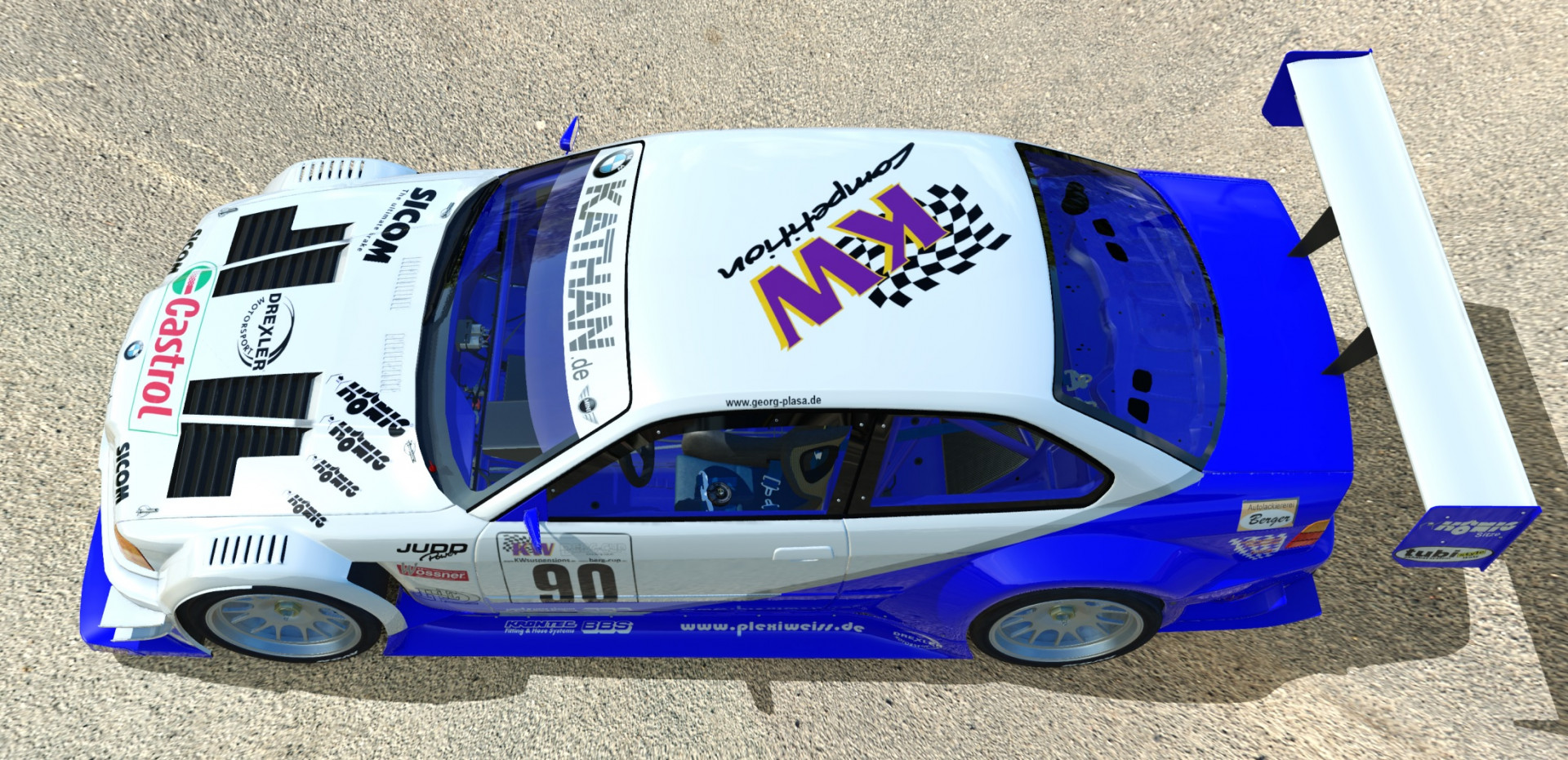 BMW E36 320 JUDD V 8 Georg Plasa 1.0b - Assetto Corsa