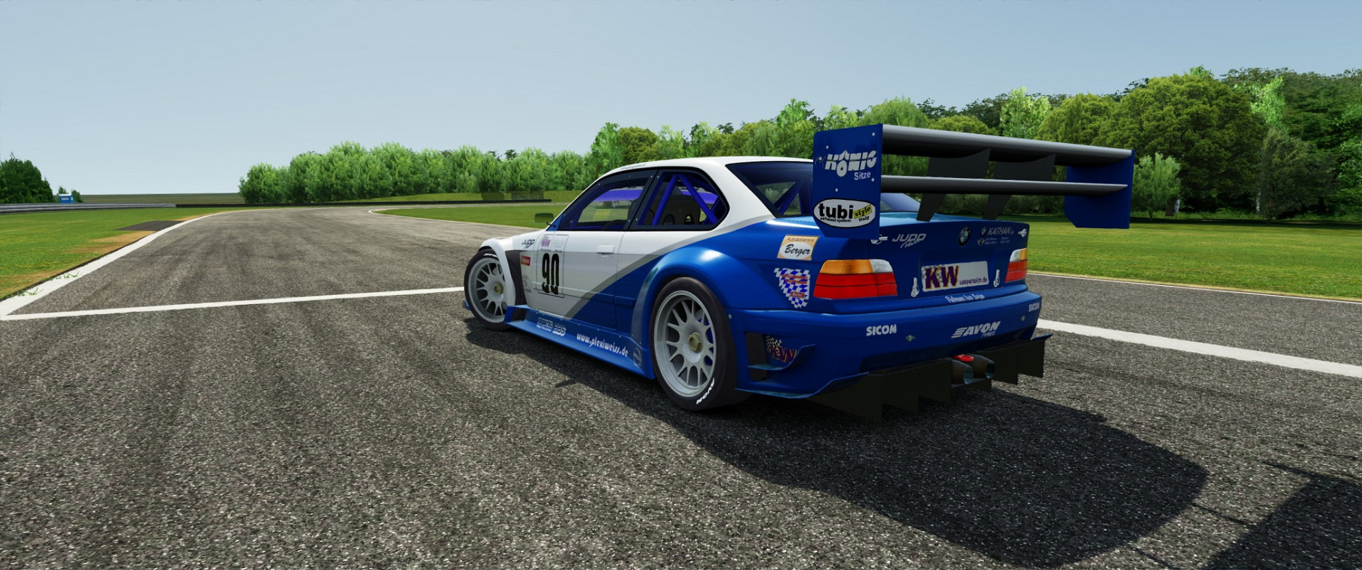 BMW E36 320 JUDD V 8 Georg Plasa 1.0b - Assetto Corsa