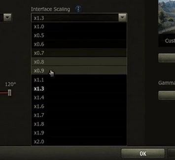 Extended Interface Scaling 1.0.0 - WoT