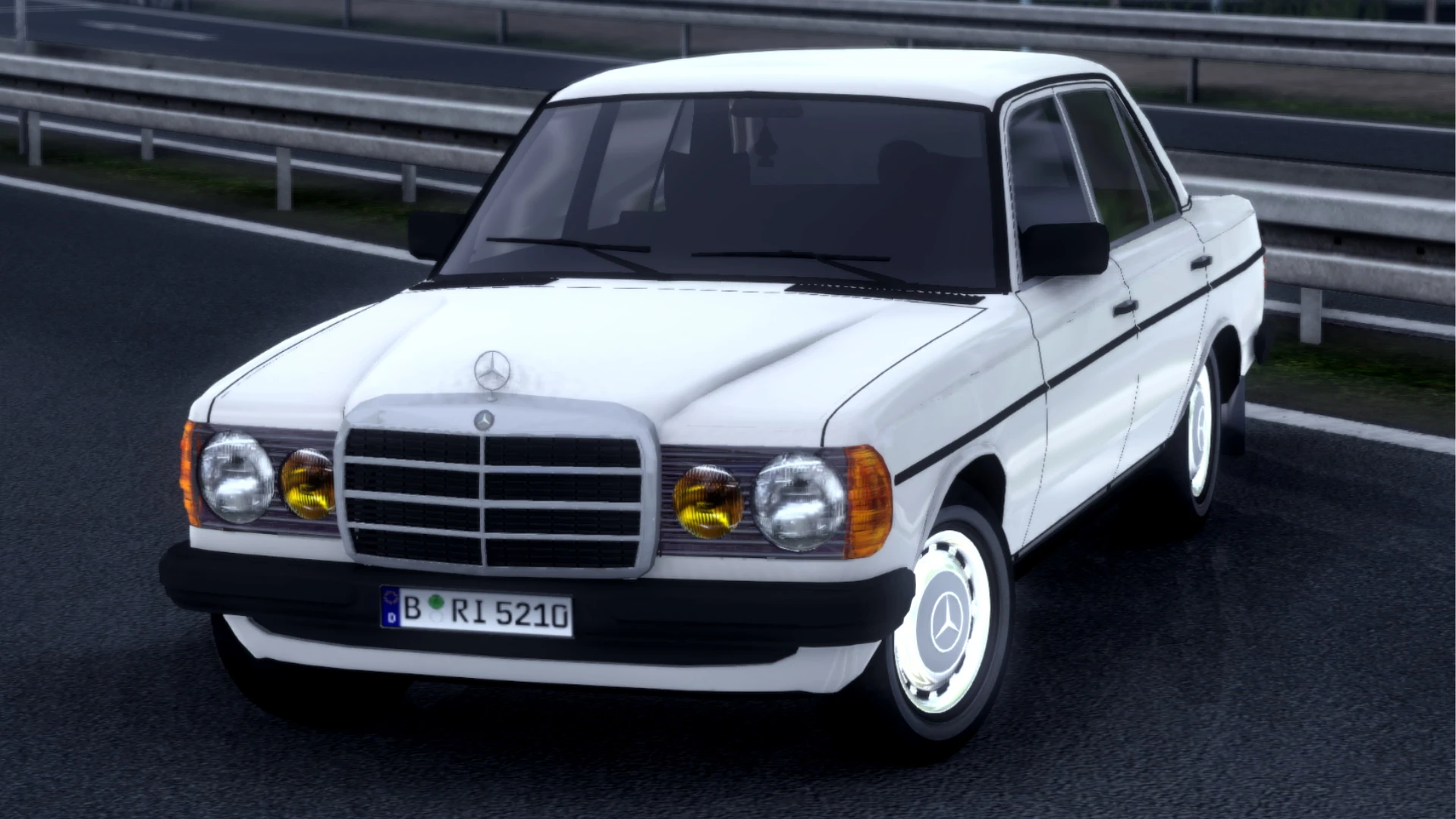 Mercedes-Benz 280E W123 1983 v1.2 - ETS 2