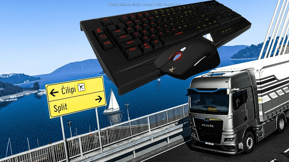 Improve controls for Keyboard and Mouse users 1 - ETS 2