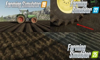 New Soil Compression Physics in Farming Simulator 25 - FS25