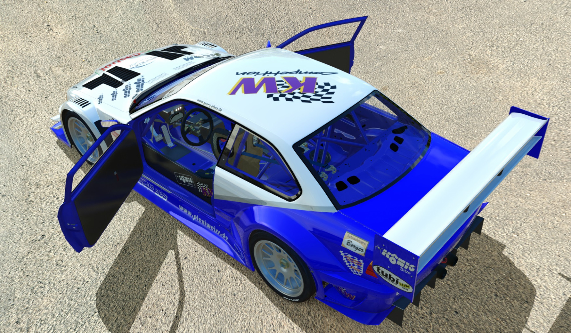 BMW E36 320 JUDD V 8 Georg Plasa 1.0b - Assetto Corsa